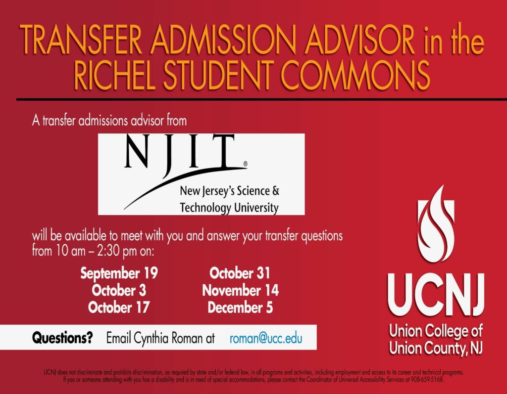 Transfer Services – UCNJ