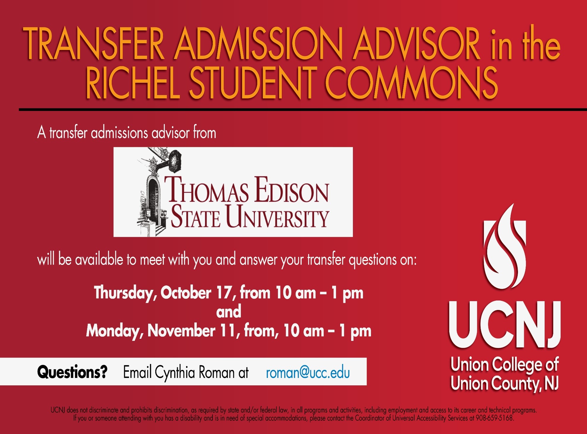 Transfer Services – UCNJ