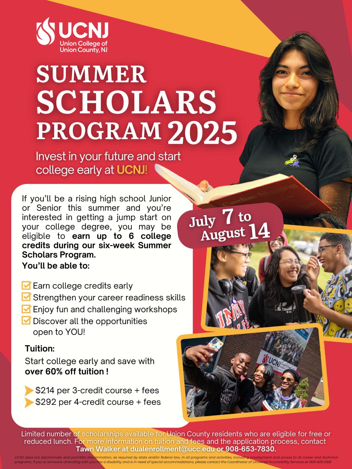 Owl Pathways – Dual Enrollment for High School Students – UCNJ